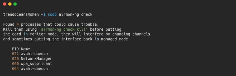 How to Start and Stop Monitor Mode in Linux - TREND OCEANS