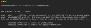 How to Start and Stop Monitor Mode in Linux - TREND OCEANS