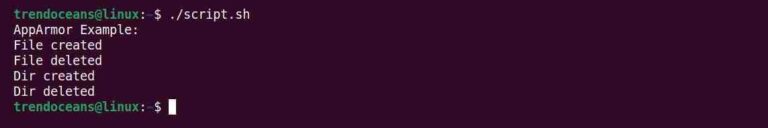 How to Restrict Script/Application Permission using AppArmor on Ubuntu/Debian - TREND OCEANS