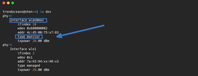 How to Start and Stop Monitor Mode in Linux - TREND OCEANS