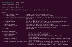 Manage VS Code from Command-Line Interface like a Pro - TREND OCEANS