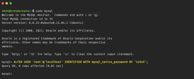 Status Resolved: Failed! Error: SET PASSWORD has no significance for ...