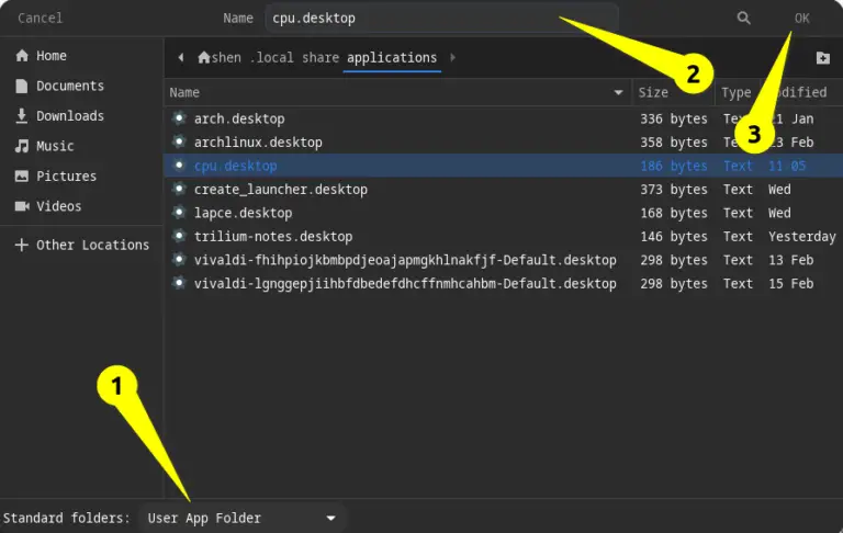 How to Create a Desktop Icon for an AppImage Application in Linux - TREND OCEANS